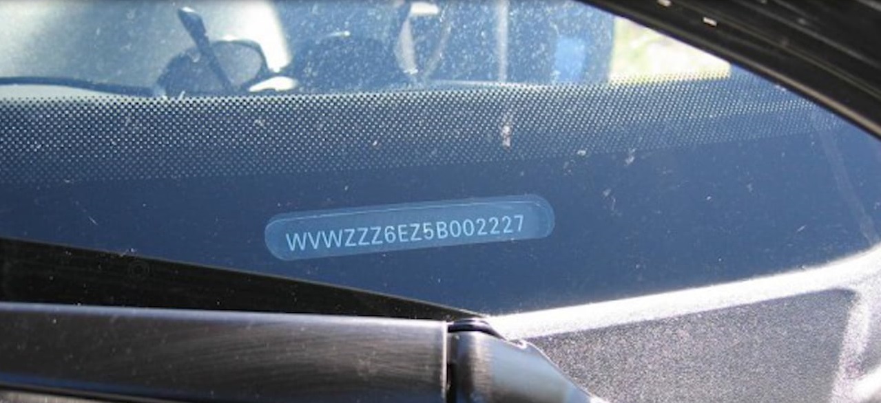 Citroën C1 VIN Number Location - ProVinDecoder